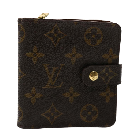 Louis Vuitton | Bags | Louis Vuitton Monogram Compact Zip Wallet M6667 ...